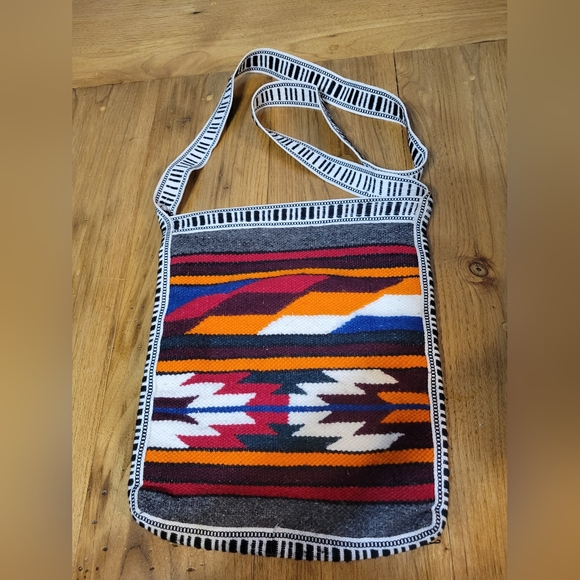 unbranded | Bags | Native Inca Boho Style Woven Panel Cotton Interior ...
